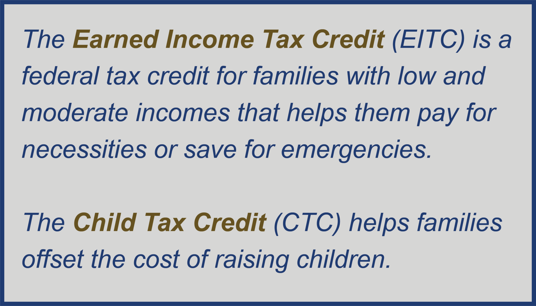 Immigrant-Inclusive Tax Credits Are More Important Than Ever - Georgia ...